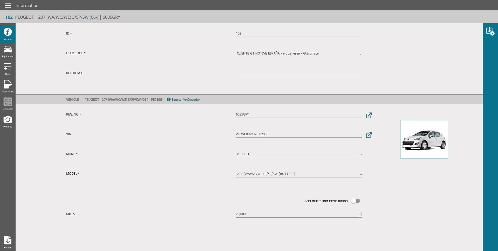GT Estimate - GT Motive